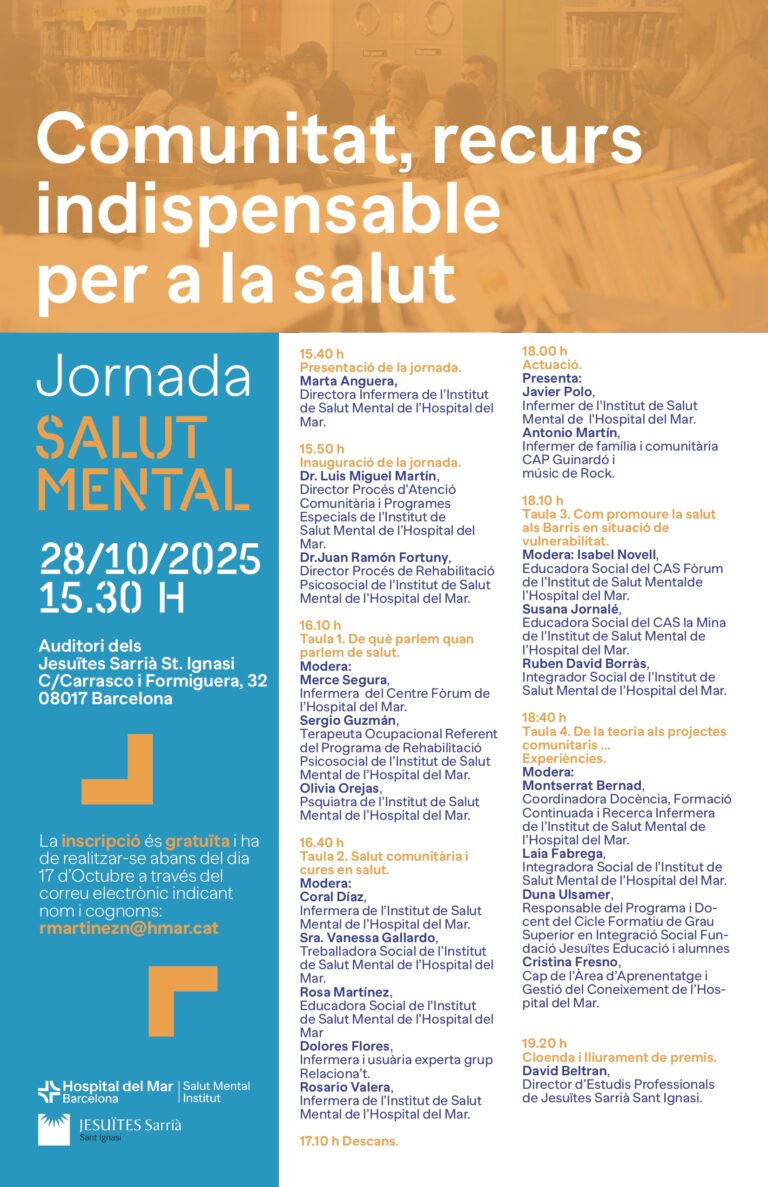 Hospital del Mar Jornada Salut Mental - COTOC
